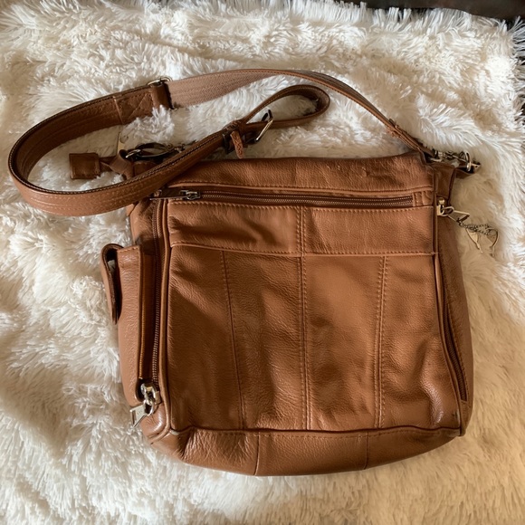 Bags | Concealed Carry Leather Lockable Shoulder Bag | Poshmark